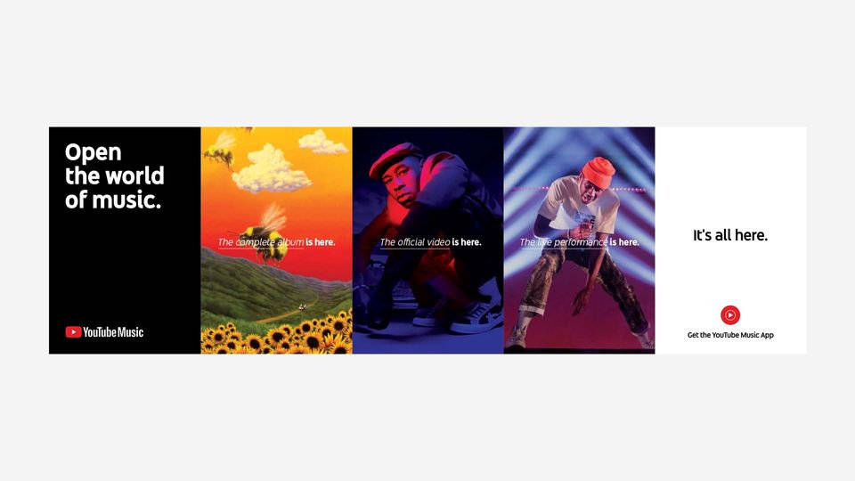 Work: YouTube Music - Open The World of Music | INDUSTRY | Believe in ...